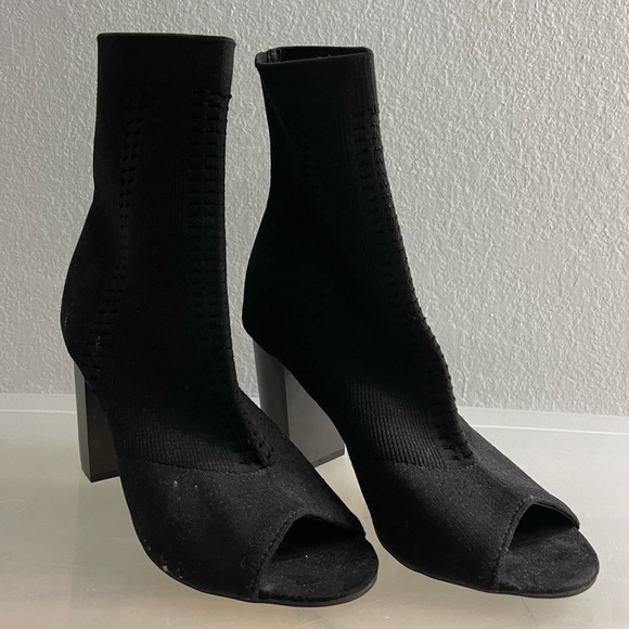 Mossimo Supply Co. | Shoes | Mossimo Black Sock Like Booties 85 | Poshmark